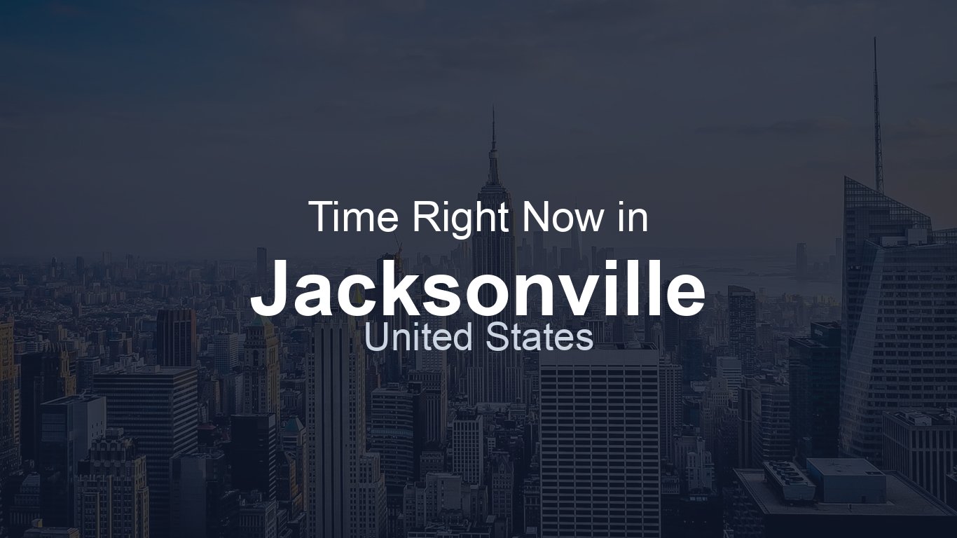 Time in Jacksonville, United States | TimeRight.now