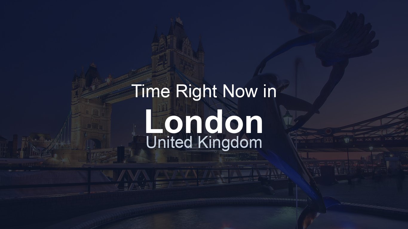 Time in London, United Kingdom | TimeRight.now