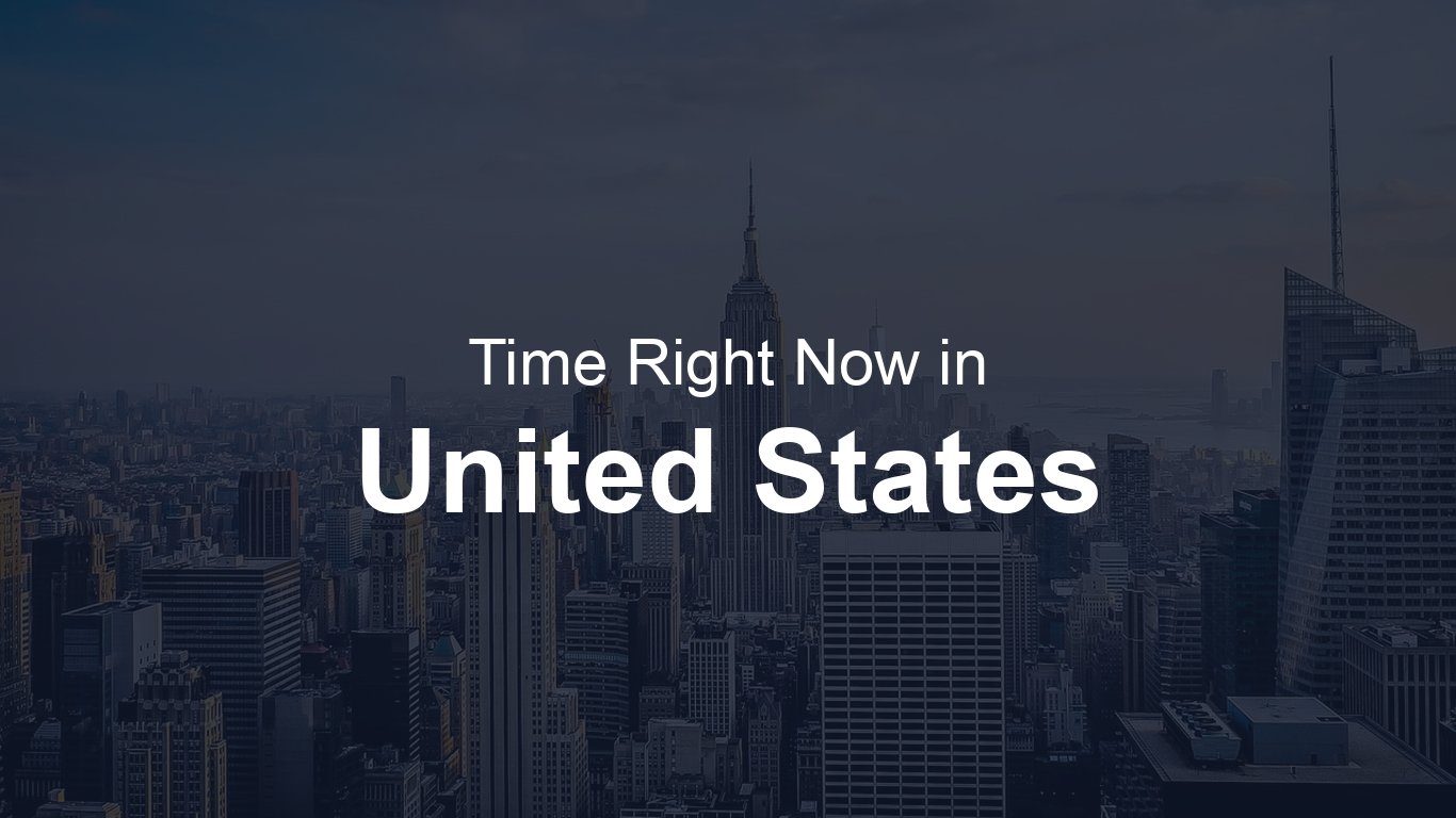 Time in United States | TimeRight.now