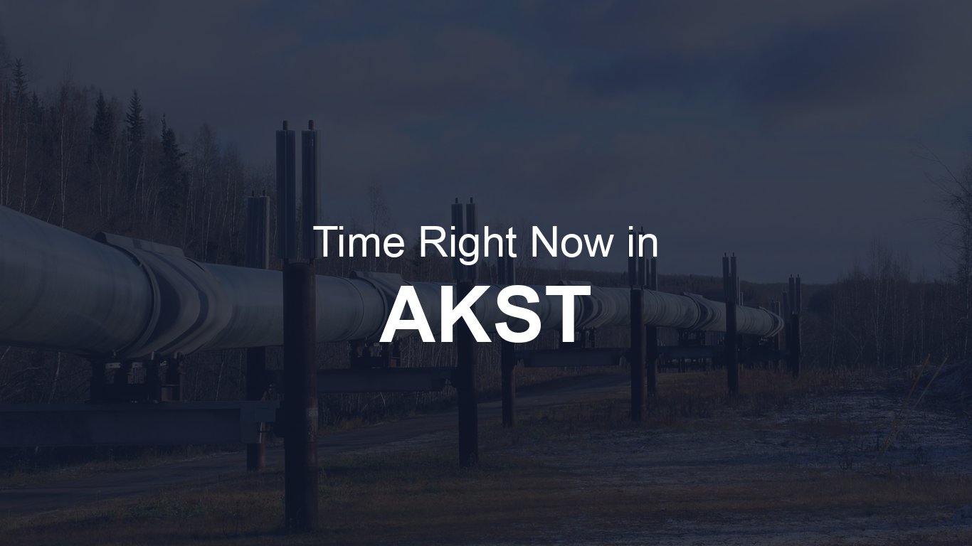 Time in AKST (Alaska Standard Time) | TimeRight.now